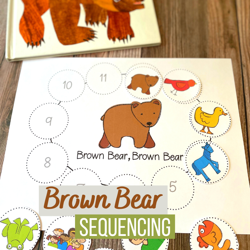 Brown Bear Brown Bear Printables Preschool