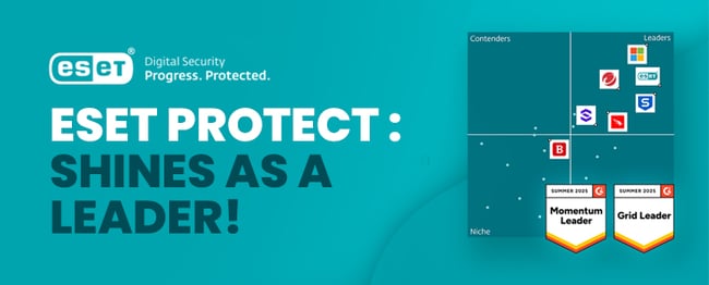 ESET PROTECT Shines as a Leader: 2nd in G2’s Summer 2025 Grid® Report ...